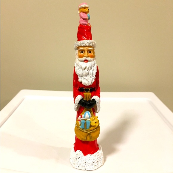 Holiday | Whimsical Papa Noel Tall Skinny Santa Claus Tabletop ...